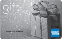 American Express Ag Slate Shimmer Box Gift Card | The Gift Card Shop