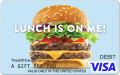 Visa Big Burger eGift Card | The Gift Card Shop