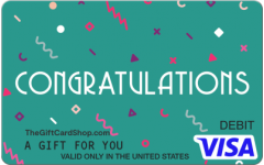 Visa® Congrats Confetti eGift Card | The Gift Card Shop