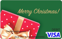 Visa® Cherry Gift XMAS Gift Card | The Gift Card Shop