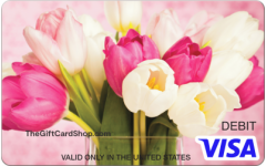 Visa Bouquet of Tulips Gift Card | The Gift Card Shop