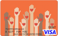 Visa Heart in Hand eGift Card | The Gift Card Shop