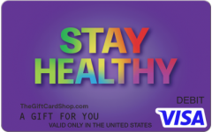 Visa Stay Healthy eGift Card | The Gift Card Shop
