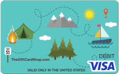 Visa® Camping Trip Gift Card | The Gift Card Shop