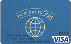 Visa® Passport Fun eGift Card | Travel Gift Card | The Gift Card Shop