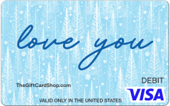 Visa® Snowy Love You Gift Card | The Gift Card Shop