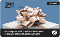 Copper Shimmer - Zift eGift Card | The Gift Card Shop