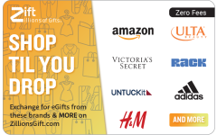 Shop Til You Drop eGift Card - Zift | The Gift Card Shop