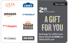 A Gift For You - Zift eGift Card | The Gift Card Shop