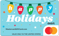 Mastercard® Blue Holiday Lights eGift Card | The Gift Card Shop