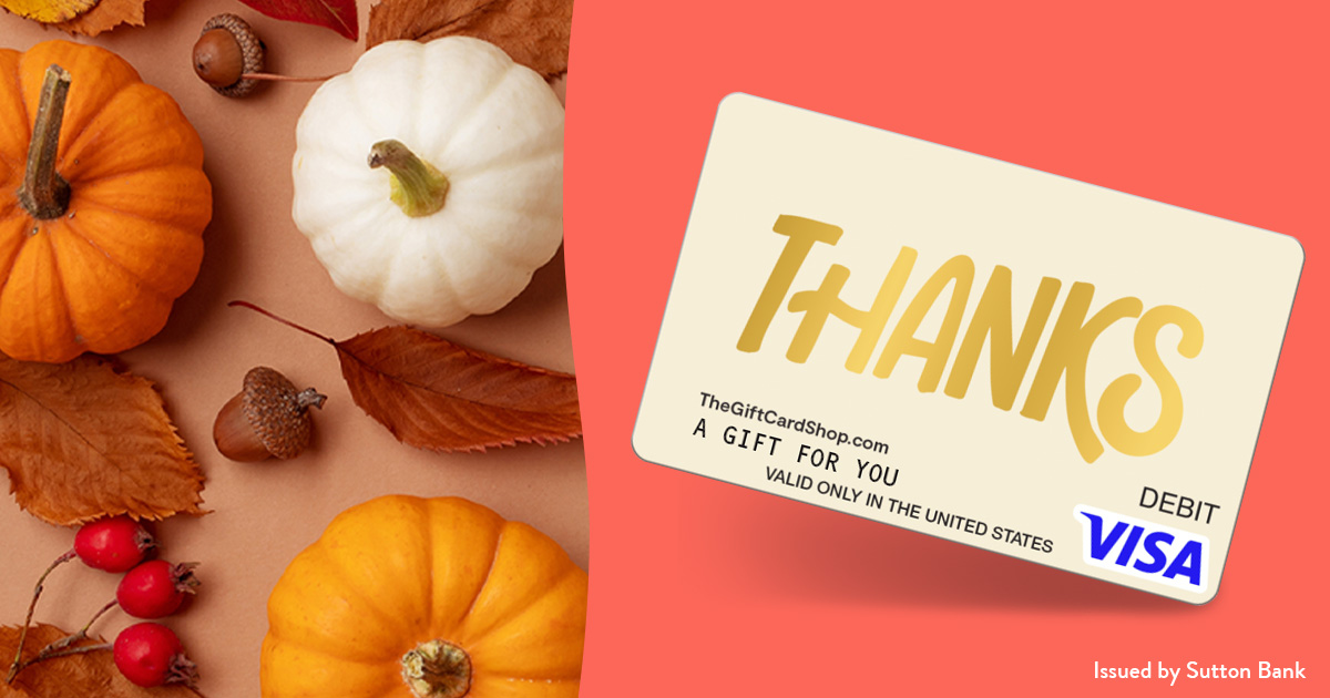 Top Thanksgiving Gift Cards | The Gift Card Shop