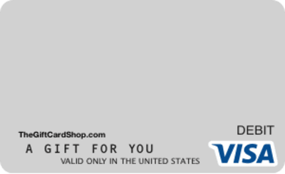 visa gift card example